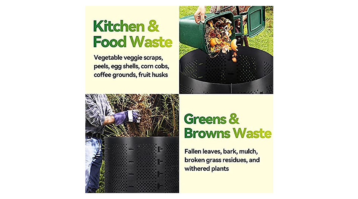 Zodight 220 Gallon Compost Bin – Easy Assembly & Durable