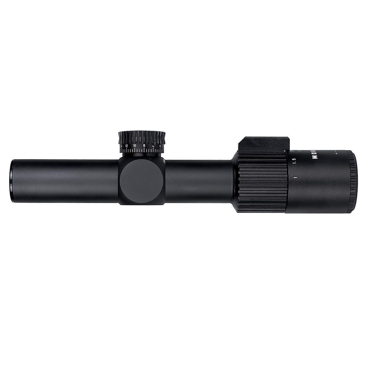 Monstrum Alpha Series 1-4x24 First Focal Plane FFP Rifle Scope with MOA Reticle | Black