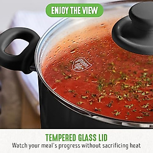 GreenLife Soft Grip Healthy Ceramic Nonstick 16 Piece Kitchen Cookware Pots and Frying Sauce Saute Pans Set, PFAS-Free with Kitchen Utensils and Lid, Dishwasher Safe, Black and Cream