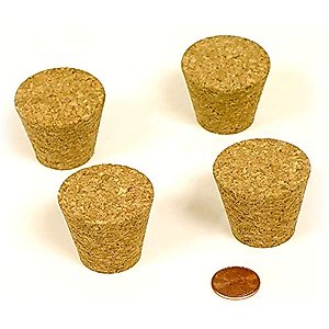 National Artcraft® Composition Cork Stoppers with 1-1/2" Top and 1" Bottom (Pkg/9)