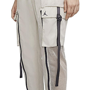 Nike Women's Jordan Woven Utility Pants (XX-Large, Beige/Oreowood Brown)