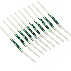 KOOBOOK 10pcs 3A BMS Protection Board with Solder Belt for 1S 3.7V 18650 Li-ion Lithium Battery Cell Kit