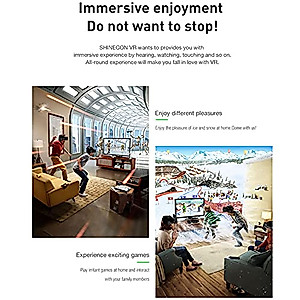 VR Virtual Reality 3D Glasses Vr Box 3D Goggles Headset Helmet Smart Glasses for Smart Phone Stereo (Color : 3)