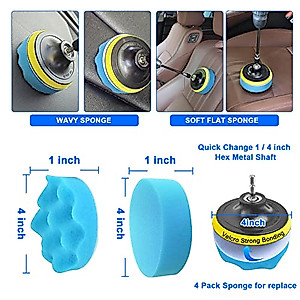 26Pcs Car Cleaning Tools, Detailing Brush Set, Car Detailing Kit, Drill Brush Set, Wire Brush Set, Wheel Brush Kit for Cleaning Tire and Rim, Interior, Exterior, Leather, Air Vents, Emblems, Dashboard