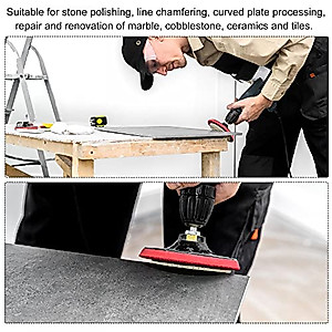 uxcell Diamond Polishing Pad 5-Inch 30 Grits Wet/Dry Grinding for Stone Concrete Marble Countertop Floor