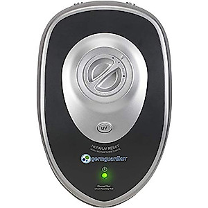 Germ Guardian AC4825 Air Purifier Bundle with FLT4825 True HEPA Replacement Filter, Quietly Filters Allergies, Pollen, Smoke, Dust, Pet Dander, Mold,Odors, UV Light Sanitizer Eliminates Germs, 22 in.