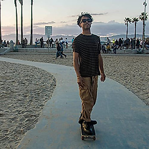 Flows Bandwidth - Smart Bluetooth Audio Sunglasses with Open Ear Headphones - Voice Control - Polarized UVA/UVB Lenses - For Men and Women - Prescription (Rx) Ready - Bruno Frames (Black)