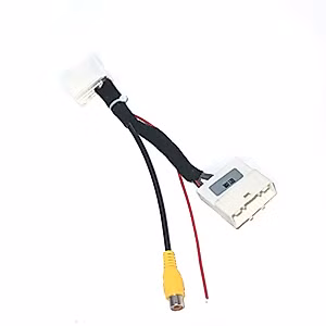 Car Rear View Backup Reverse Camera Adapter RCA Cable for Toyota Land Cruiser Prado 150 LC150 200 LC200 Original Factory Screen
