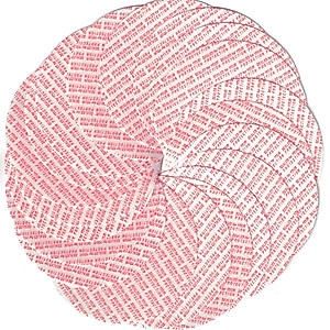 Pressure Sensitive Torque Activated Cap Seals Liners -100 PCS - for Regular Mouth Glass & Plastic Ball Mason Canning Jars - No Induction Sealer Needed - 70 mm (2.75") Made in USA