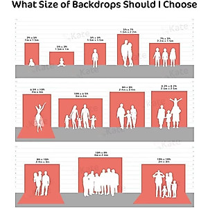 Kate 6.5x10ft Light Grey Backdrops Grey&White Video Backdrop Abstract Photography Backdrops Portrait Backgrounds Microfiber Grey Backdrop