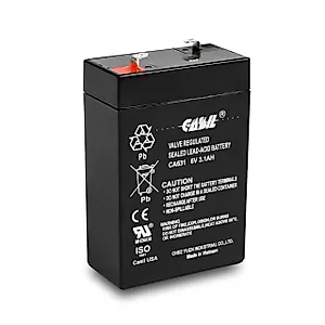 Casil Honeywell Genuine CA631 6V 3.1Ah SLA Battery for 7845GSM-K14139 (1)