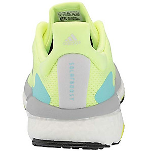 adidas Women's Solar Boost 3 Running Shoes, Yellow/Silver Metallic/Dash Grey, 9.5