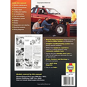 Nissan/Datsun Pickup (80-97),Pathfinder (87-95) Haynes Manual (USA) (Paperback)
