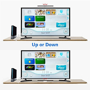 Replacement for Wii Sensor Bar Compatible with Wii U for Nintendo Wired Lnfrared Sensor Bar Wii Console Accessories