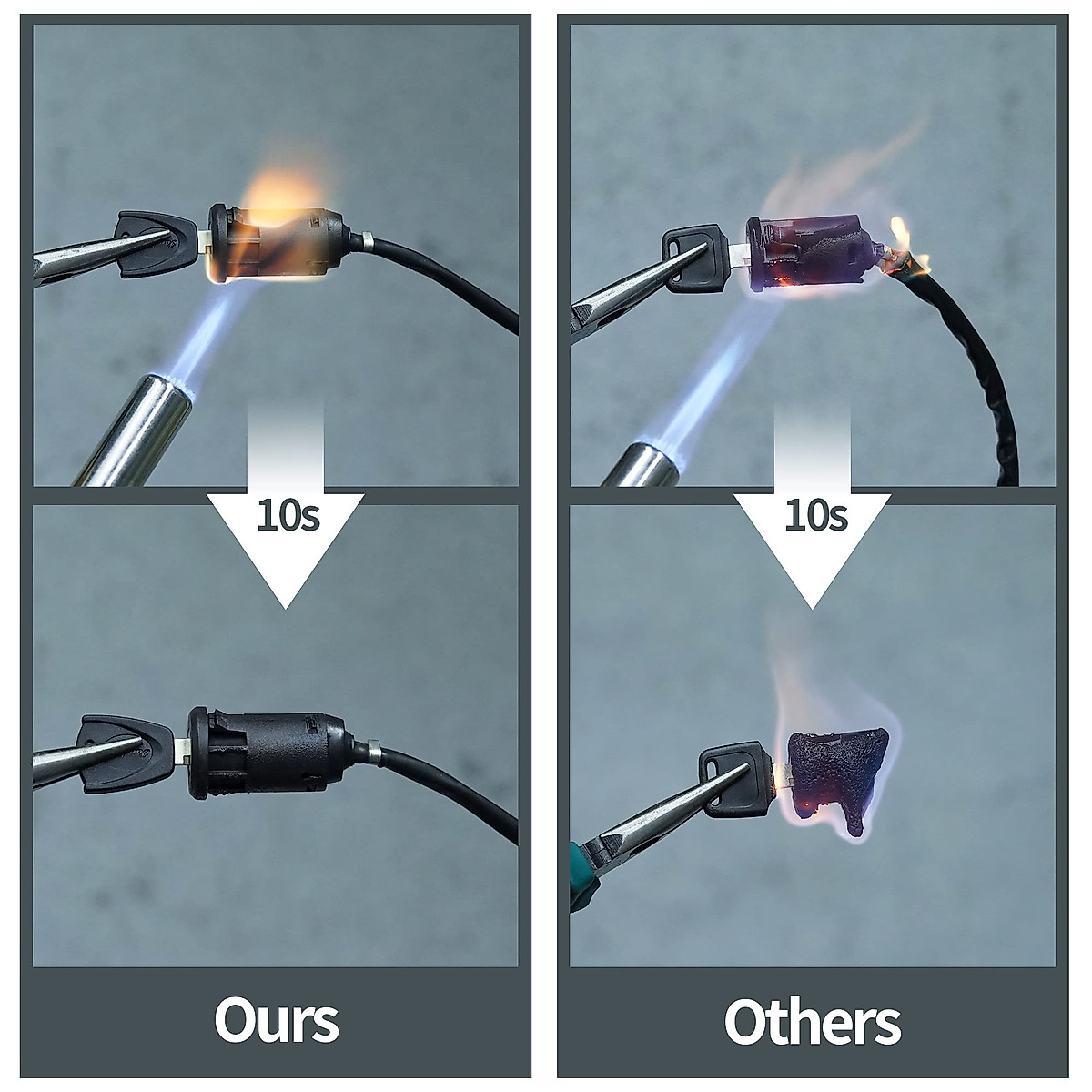 Ignition Key Switch Lock 2 Wire - Key Switch Starter Parts for Electric Trike and Scooter, Golf Carts, Bikes