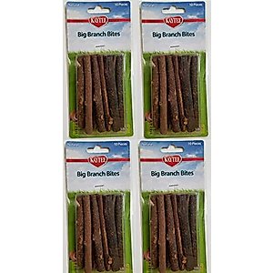 Kaytee Big Branch Bites, 40 Pack, Small Pet Chew Toys