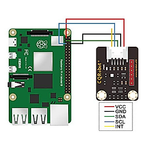 CQRobot BMP388 Barometric Pressure Sensor Compatible with Arduino, Raspberry Pi and STM32. Height/Pressure/Temperature Measurement, for Such as Drones, Environment Monitoring, IoT Projects.