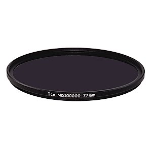 ICE 77mm ND100000 Optical Glass Filter Neutral Density 16.5 Stop ND 100000 77