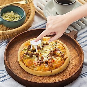 Toyvian 100pcs Pizza Saver Stand White Plastic Pizza Tripod Stack for Restaurant Container Pizza boxes