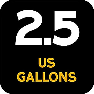 WORKSHOP Wet/Dry Vacs Vacuum WS0255VA Compact, Portable Wet/Dry Vacuum Cleaner, 2.5-Gallon Small Shop Vacuum Cleaner, 1.75 Peak HP Portable Vacuum,Grey/ Black/ Yellow