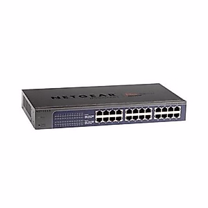 Netgear ProSafe Plus Switch 24-Port Gigabit Ethernet | JGS524E