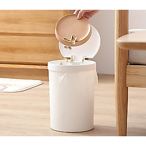 Gereen 8-12 Gallon Clear Trash bag Garbage Bag Trash Can Liner (8-12 Gallon (100 Bags))