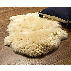 Genuine Sheepskin Rug Fur Natural Champagne Sheep Skin 2 X 3 Approx, Australian Sheepskin Fur Rug