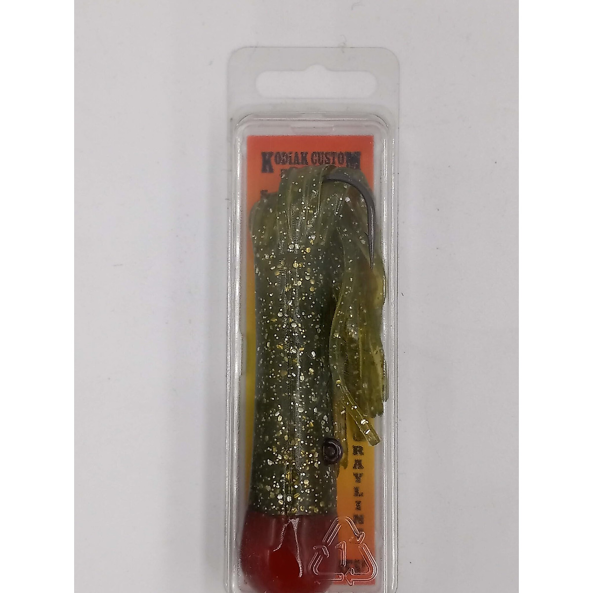 Kodiak 6" Tube Jig WH/RE 0.5oz