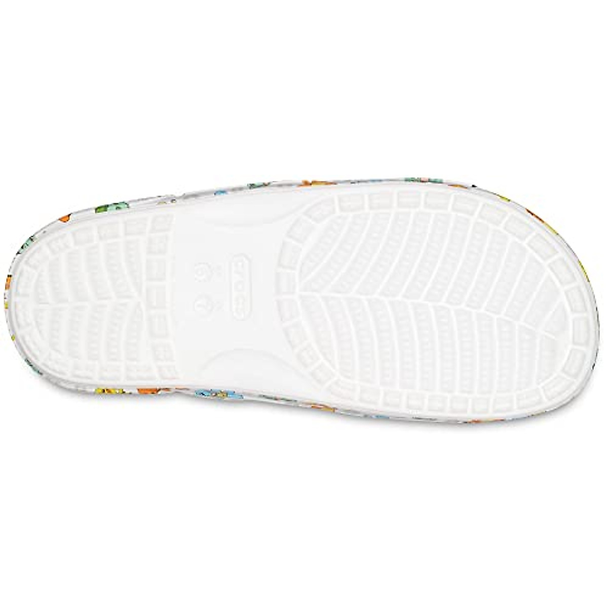 Crocs Unisex Classic Pikachu Sandals, Pokemon Shoes Slide, White/Multi, Numeric_8 US Men