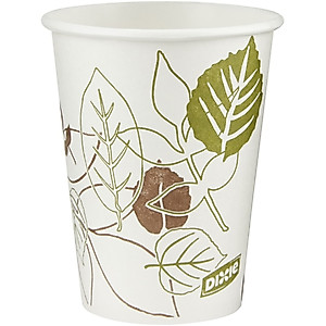 Disposable Hot Cup,8 oz.,White,PK500