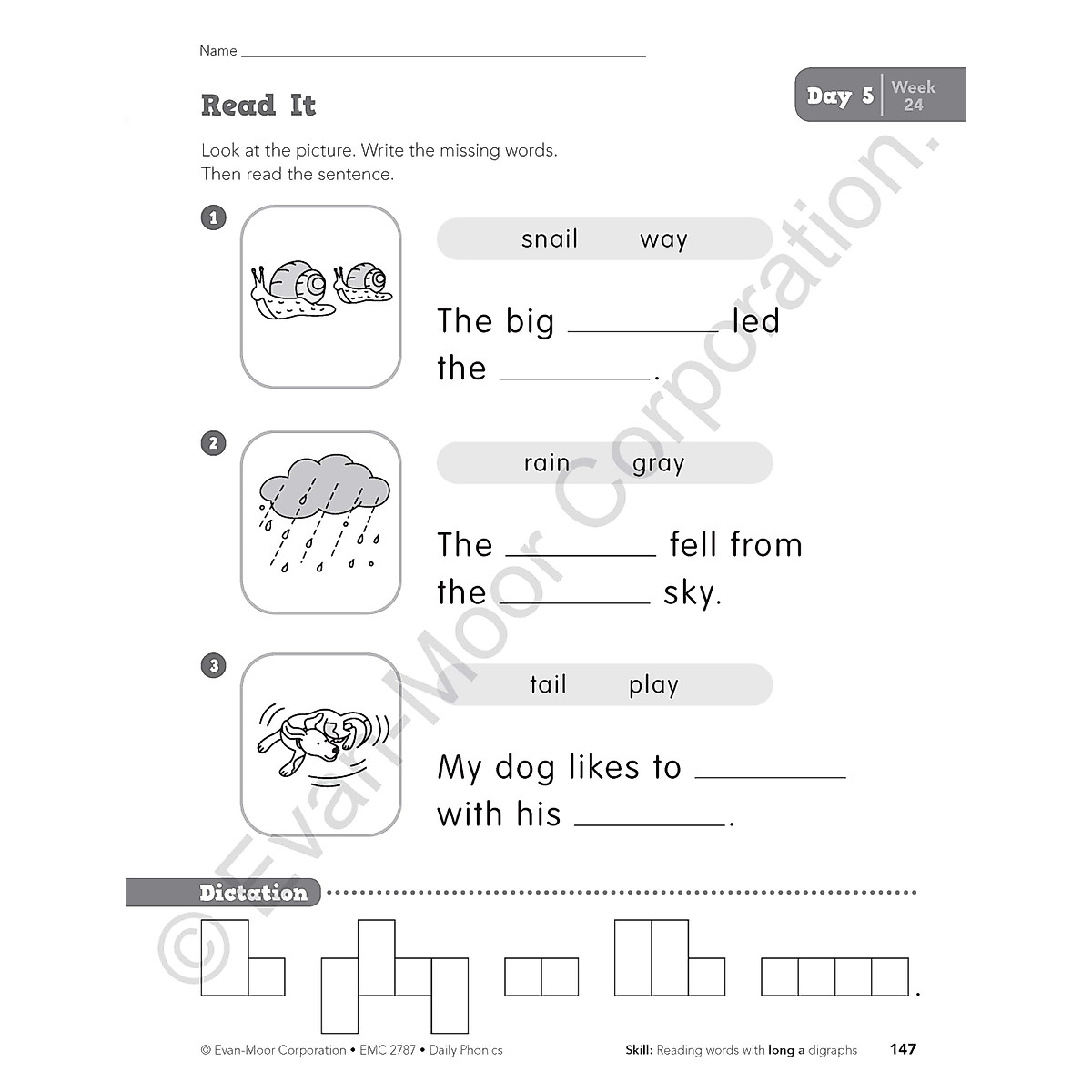 Evan-Moor Daily Phonics, Grade 1, Homeschooling & Classroom Resource Workbook. Phonemic Awareness, Decoding, Word-Study, Teaching Editions, Reproducible Worksheets
