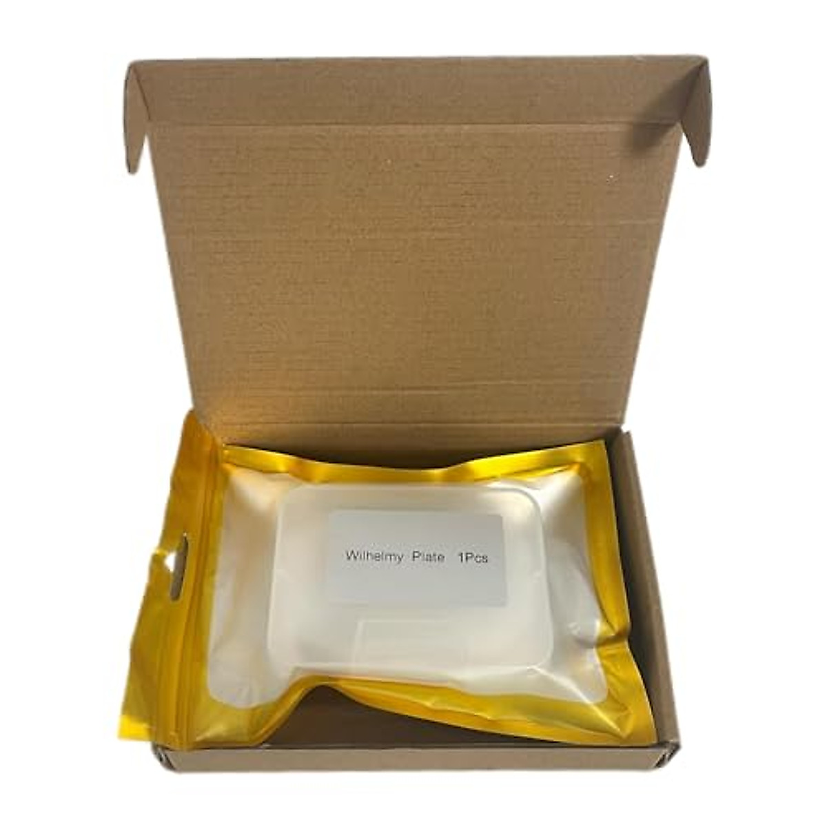 VTSYIQI Liquid Surface Tensiometer Platinum Plate Board Platinum Board Pt Board with Pt Size 24mm Long 10mm Wide 0.15mm Thick for Automatic Interfacial Tensiometer Surface Tensiometer