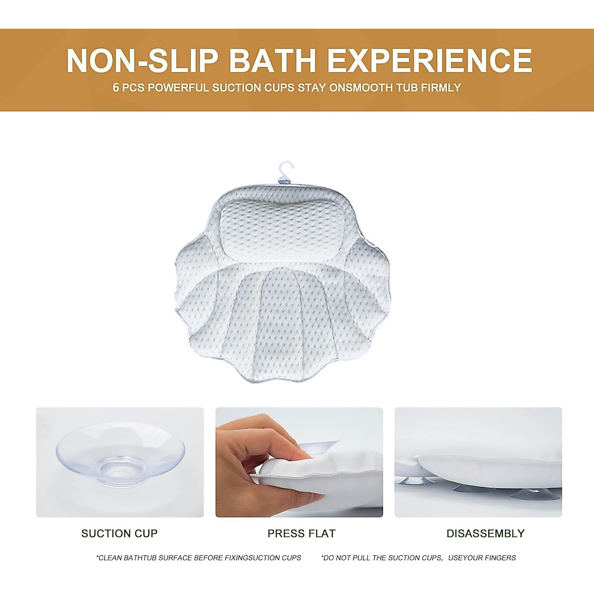 Bathtub Caddy Tray, Expandable Bamboo Bath Tray Waterproof for Tub with Wine Holder Built in Book Tablet Integrated Wineglass Holder Phone Tray & Accessories Placement（expands to 43 inches）