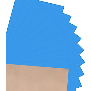 JANDJPACKAGING Heat Transfer Vinyl HTV Bundle 10"x12" - 25 Pack Assorted Colors HTV Vinyl, Iron On Vinyl for Cricut & Silhouette Cameo, Bonus Teflon for Heat Press Machine