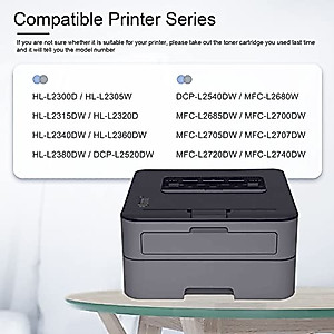 MOLIMER Compatible 1 Pack TN630 TN-630 High Yield Black Toner Cartridge Replacement for Brother TN 630 MFC-L2750DW MFC-L2750DWXL HL-L2370DW/DWXL MFC-L2710DW HL-L2390DW DCP-L2550DW HL-L2350DW Printer