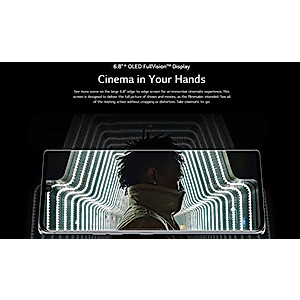 LG Velvet 5G G900UM 128GB AT&T GSM Unlocked Phone 6.8 inches - NO CDMA (Silver) (Renewed), (Velvet (5G) 128GB LMG900TM)