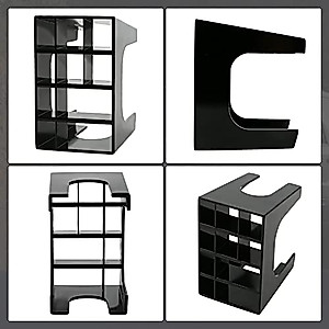 SAPUBK Cubby Grid Phone Mounting Compatible with Ford Maverick 2021 2022 2023 Custom-fit Accessories (Black)