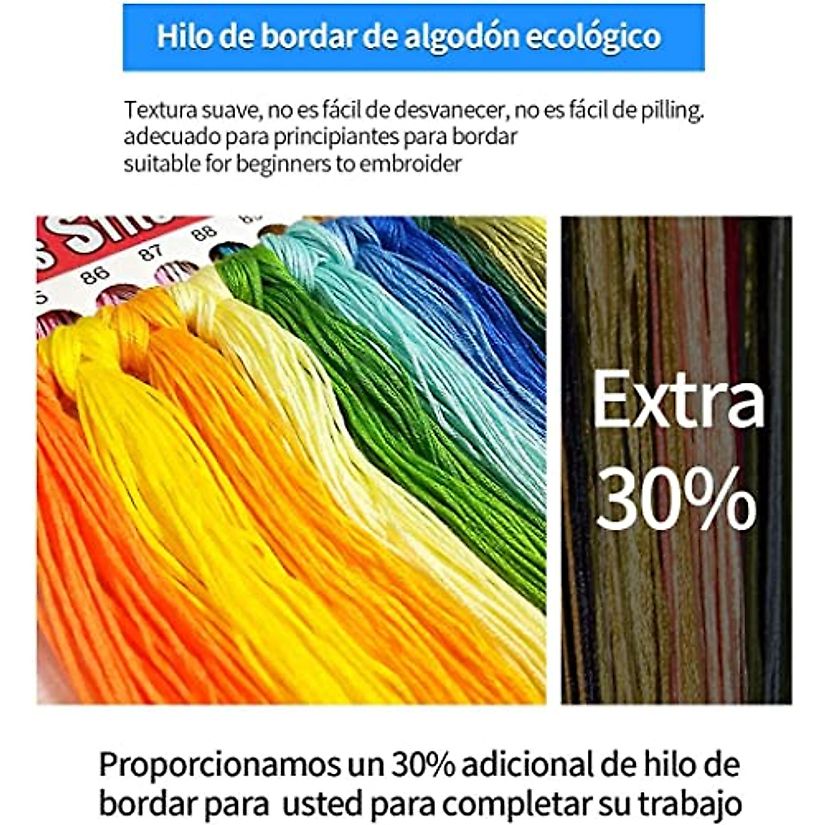 Wingkin Stamped Cross Stitch Kits Husky Dog 11CT Advanced Pre-Printed Cross-Stitch Pattern Embroidery DIY Beginner Adults Kids Home Decoration （40x50cm）