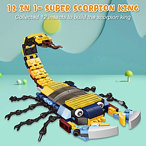 JOYPRO Mini Building Blocks Sets, 12 Small Animals Building Blocks Valentines Gifts Party Favor for Kids, Valentine Gift Exchange for Kids Boys Girls, Valentine Classroom Gifts Party Favors (12 Boxes)