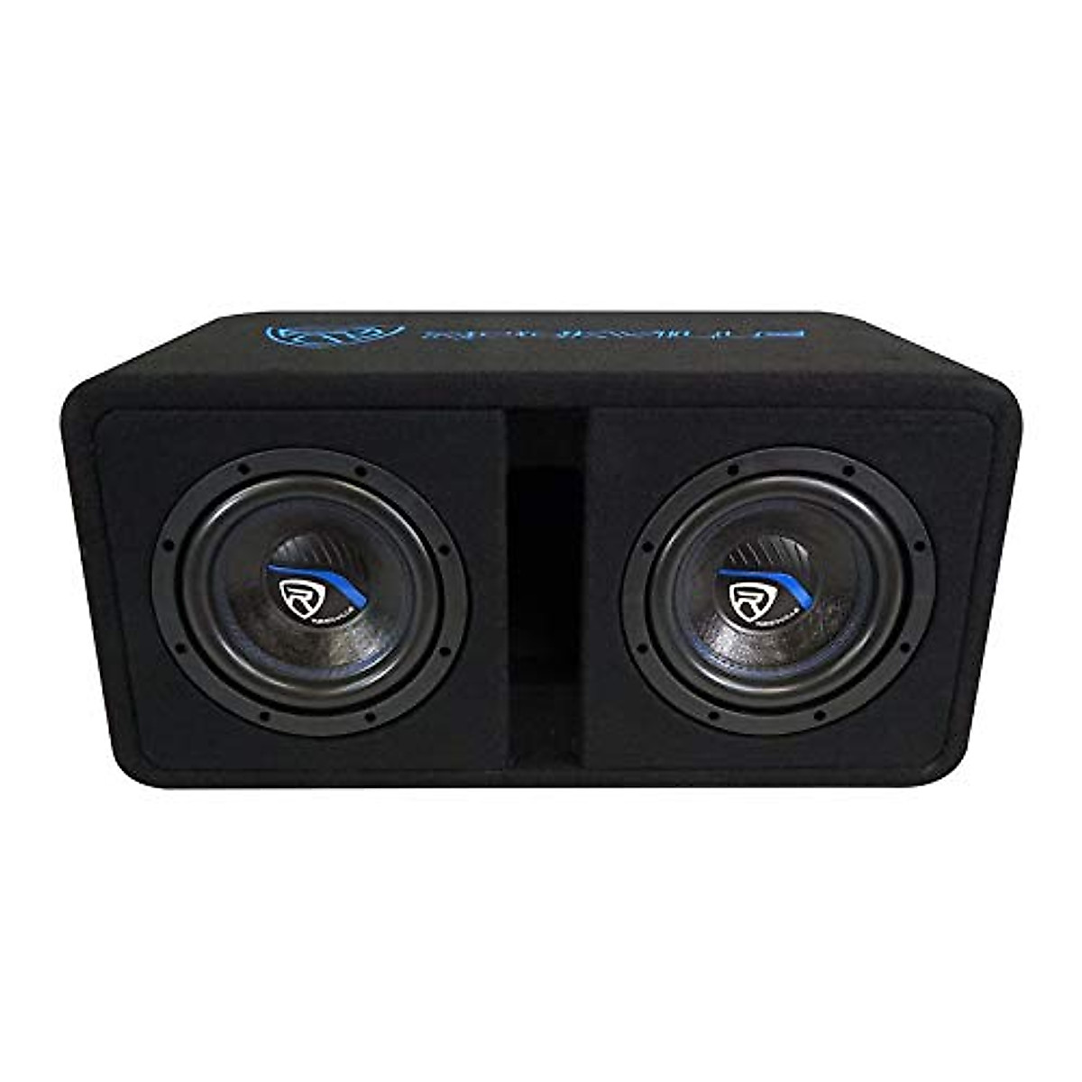 Rockville DV8K52 Dual 8" K5 1600w Car Subwoofers+Vented Sub Enclosure Box/2 Ohm