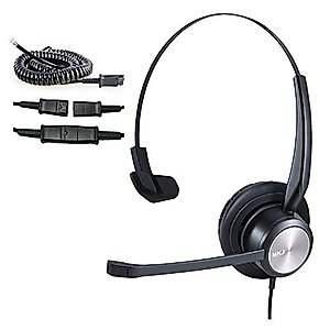 MKJ Cisco Phone Headset Corded RJ9 Telephone Headset with Noise Cancelling Microphone for Cisco CP-7821 7841 7942G 7931G 7940 7941G 7945G 7960 7961G 7962G 7965G 7975G 8811 8841 8861 9951 9971