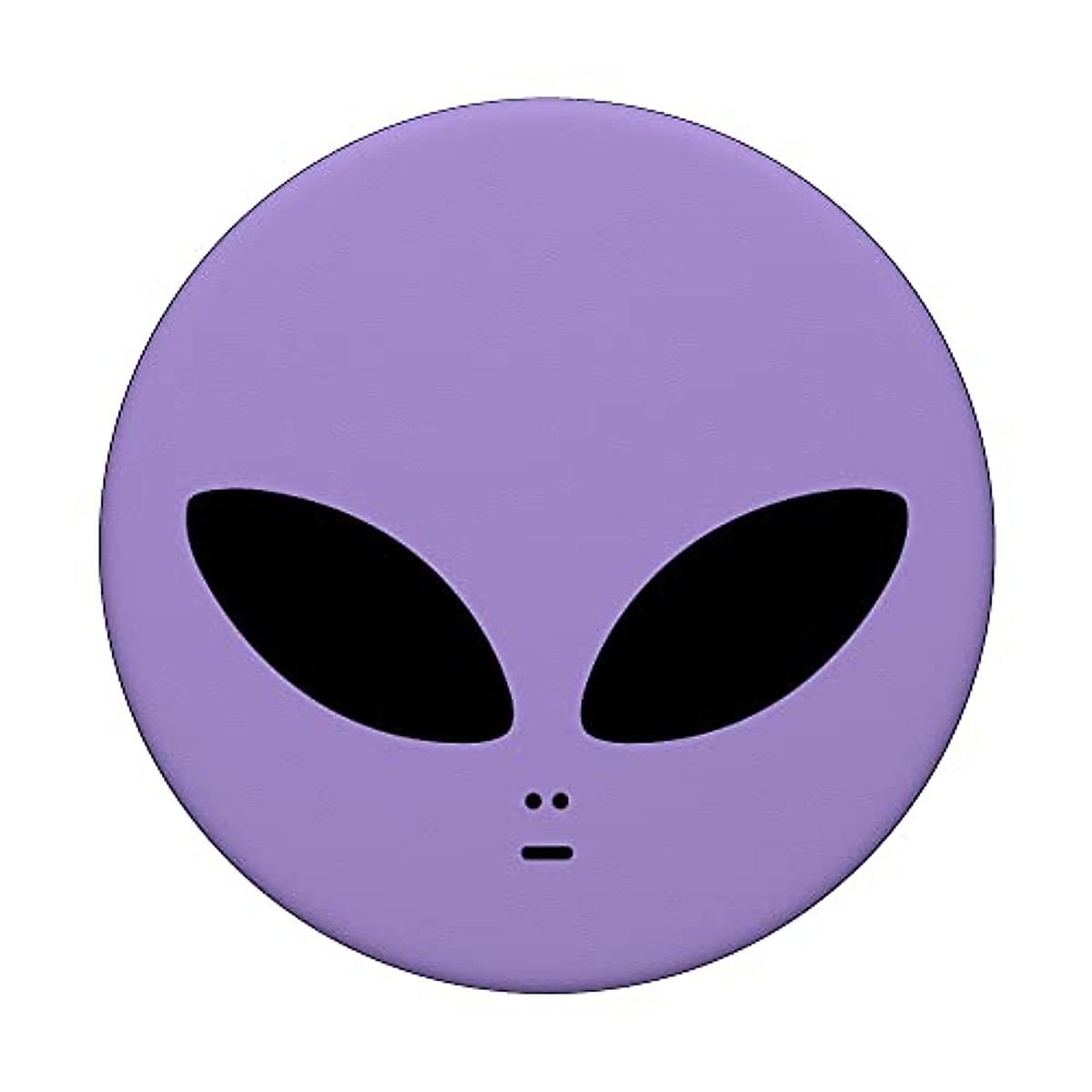Cute Alien Face Head Pastel Purple Kawaii Goth 90s Style PopSockets Swappable PopGrip