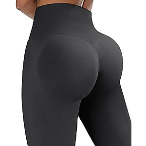 JGS1996 Hidden Scrunch Butt Lifting Leggings for Women Tummy Control High Waisted Workout Gym Seamless Impact Yoga Pants