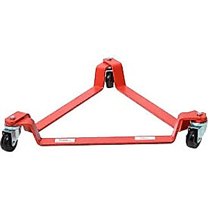 Modern Equipment MECO T3P 55 Gallon Triangular Drum Dolly Polyolefin Casters