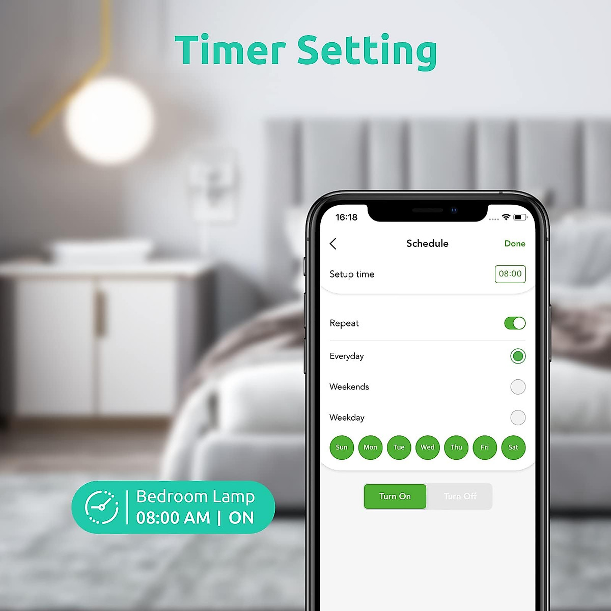 VOCOlinc Homekit Smart Plug Works with Alexa, Apple Home, Google Assistant, WiFi Smart Plug That Work with Alexa, Electrical Timer Outlet Support Siri, No Hub Required, 15A, 2.4GHz, 110～120V, 4 Pack