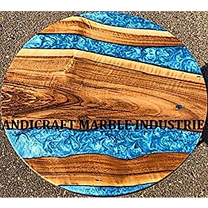 Epoxy Table, Live Edge Wooden Table, Epoxy Resin River Table, Natural Wood,Dining table, Natural Epoxy Table, Resin Table