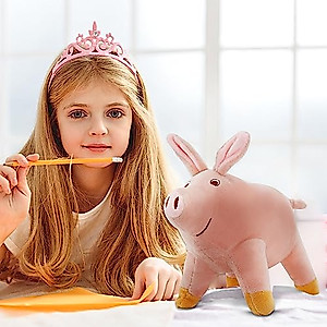 Sengocis Stuffed Animal Piggy - Piglet Plush Toy - 9.8 Inches Length