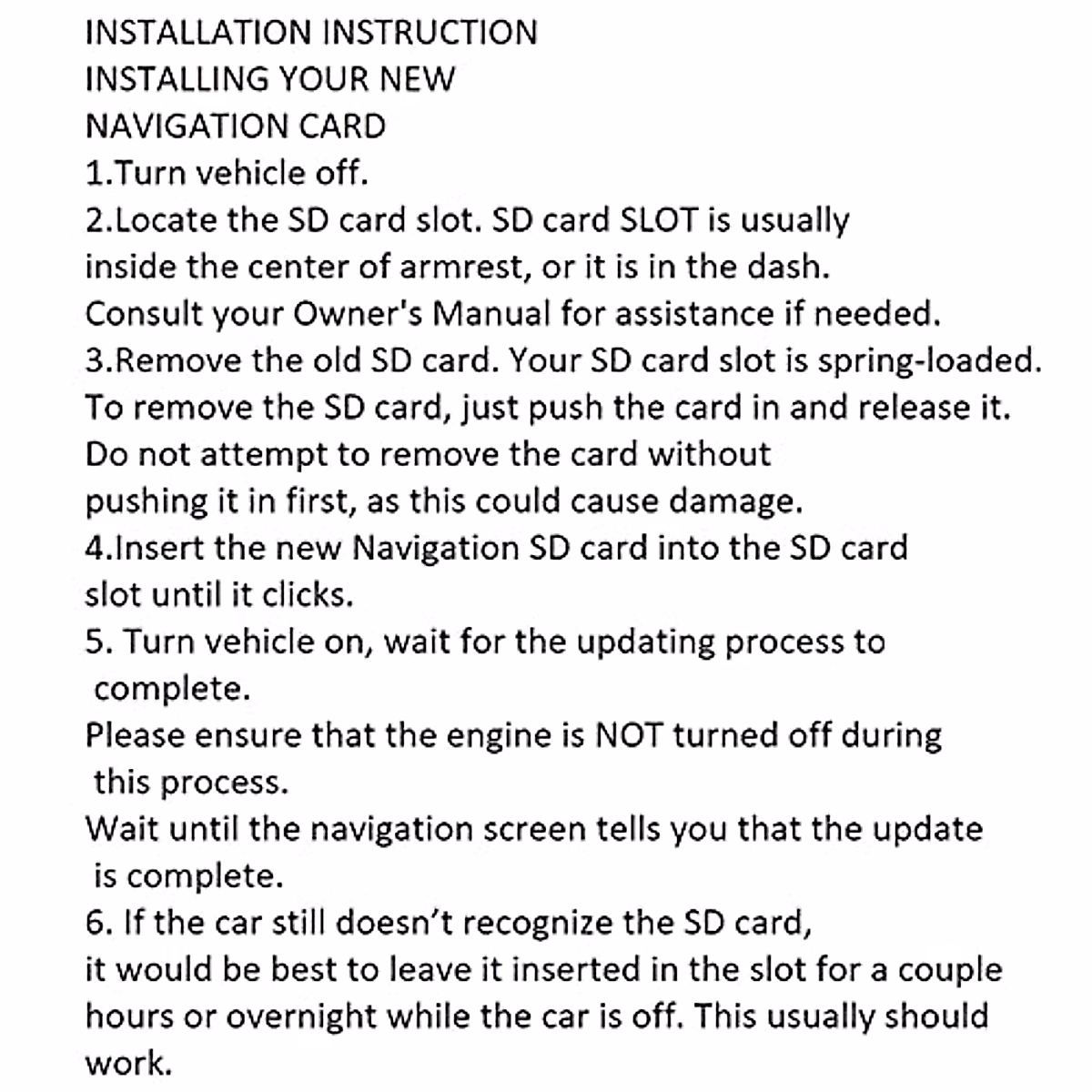 Latest Update Navi.on SD Card Compatible with: (2016-20)-Cx5. (2016-20)-Cx9. (2016-22)-Cx3. (2016-22)-M***a-6. (2016-18)-M***a-3. (2016-22)-Mx5. USA/CAN/MEX