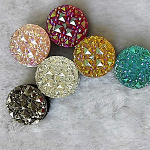 MOMOJIA 12 Pcs/Set Exotic Muslim Lady Women Strong Magnet Scarf Buckle Collar Clip Multifunction Brooch Head Accessories Jewelry