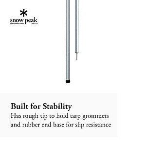 Snow Peak Tarp Aluminum Pole, 210cm
